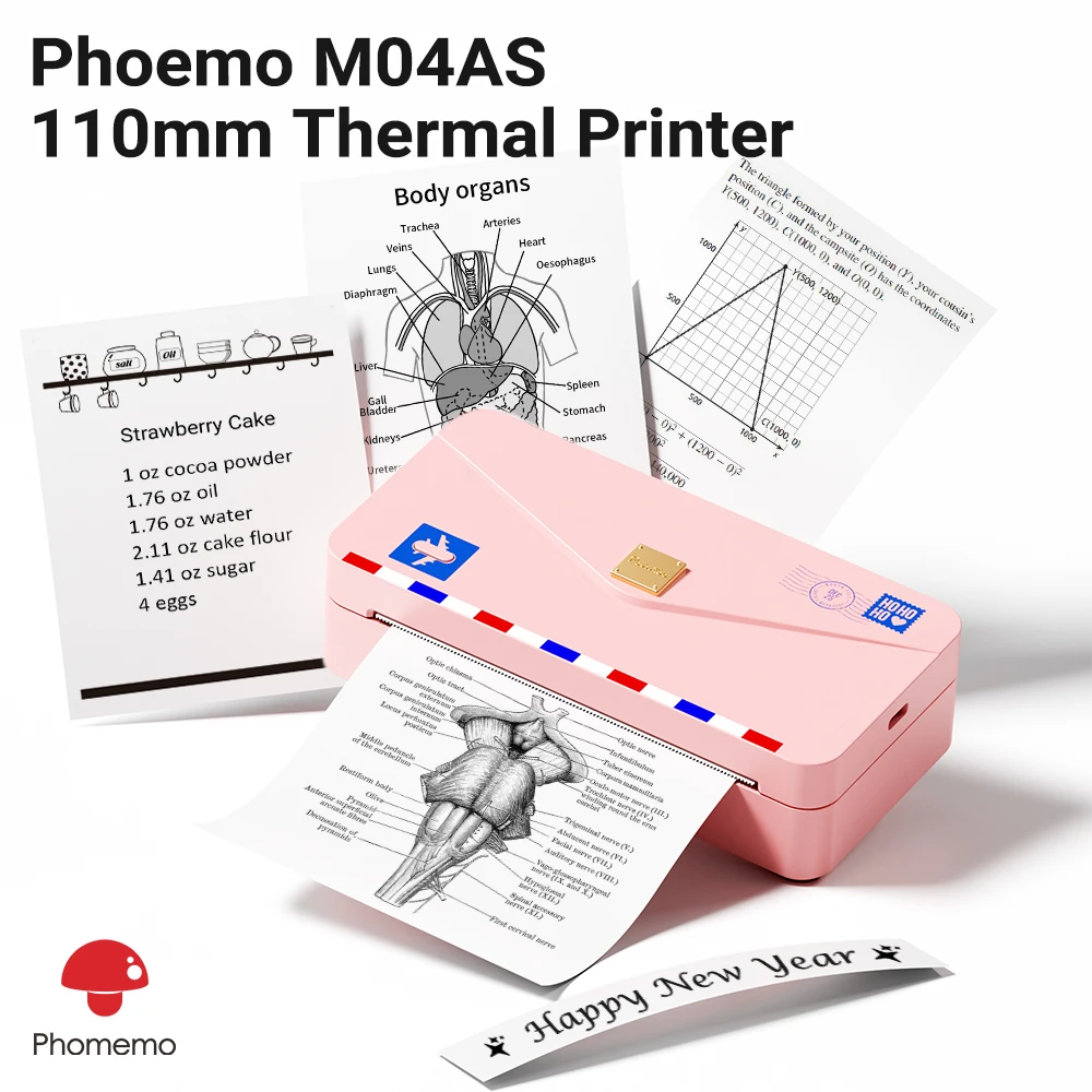 Phomemo-Impresora-t-rmica-port-til-M04AS-m-quina-de-impresi-n-inal ...