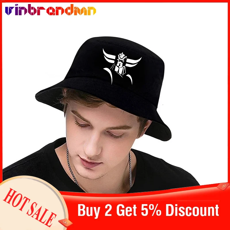 Anime-Mazinger-Z-Bucket-Hat-Goldorak-Grendizer-Mazinger-Unisex-Panama ...
