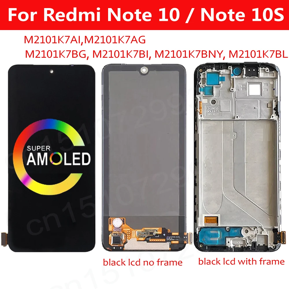 Screen Display Redmi Note 10s Original | Sensor Lcd Display Touch ...