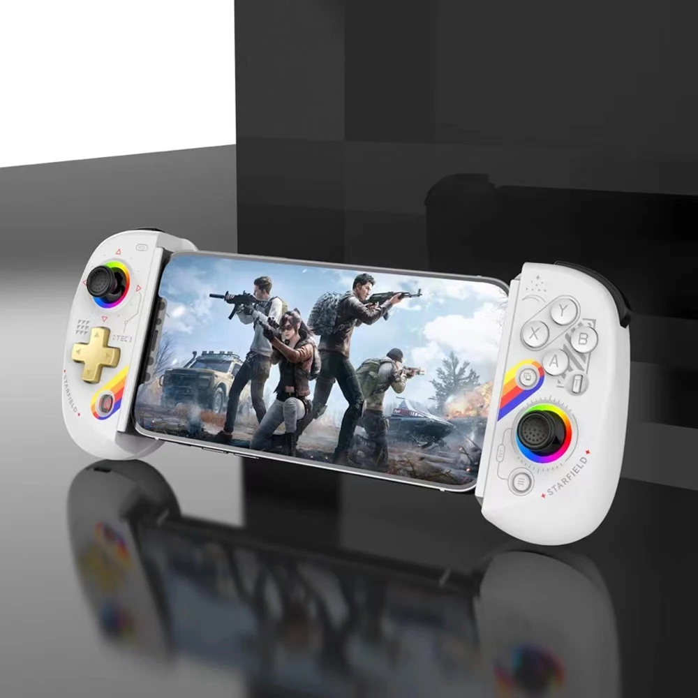 D8-Telescopic-Game-Controller-RGB-Light-Mobile-Phone-Gamepad-with-Turbo ...