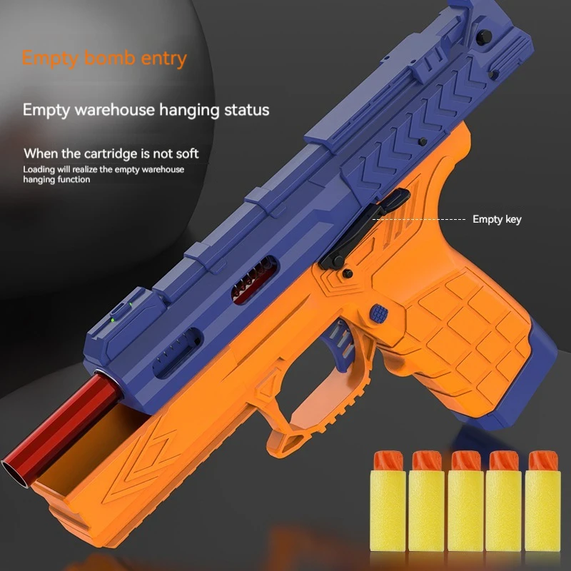 Soft-Bullet-Toy-Gun-Manual-Detachable-Launcher-Pistol-Handgun-Weapon ...