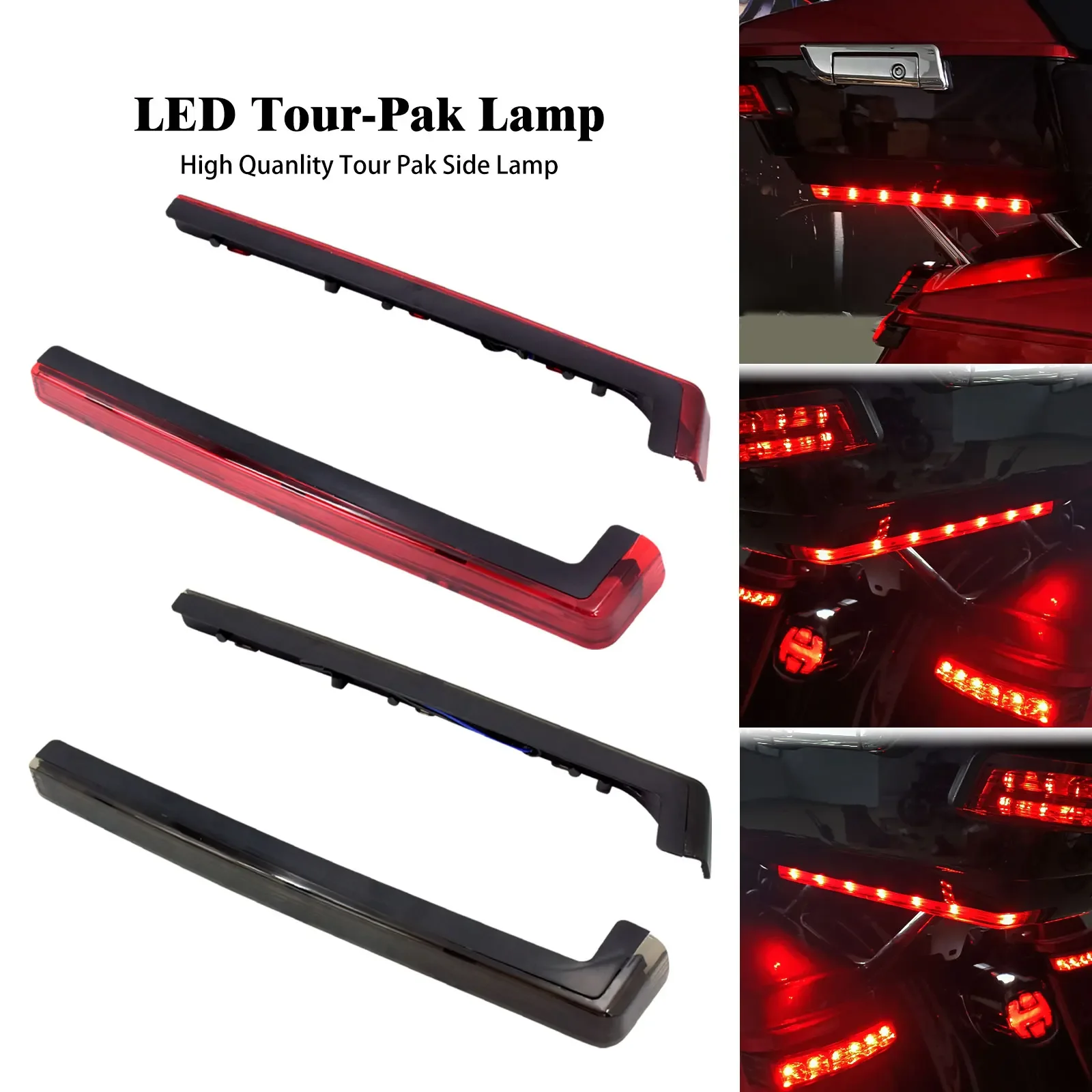 Paquete-de-Tour-Pak-para-motocicleta-Panel-de-marcador-lateral-con ...