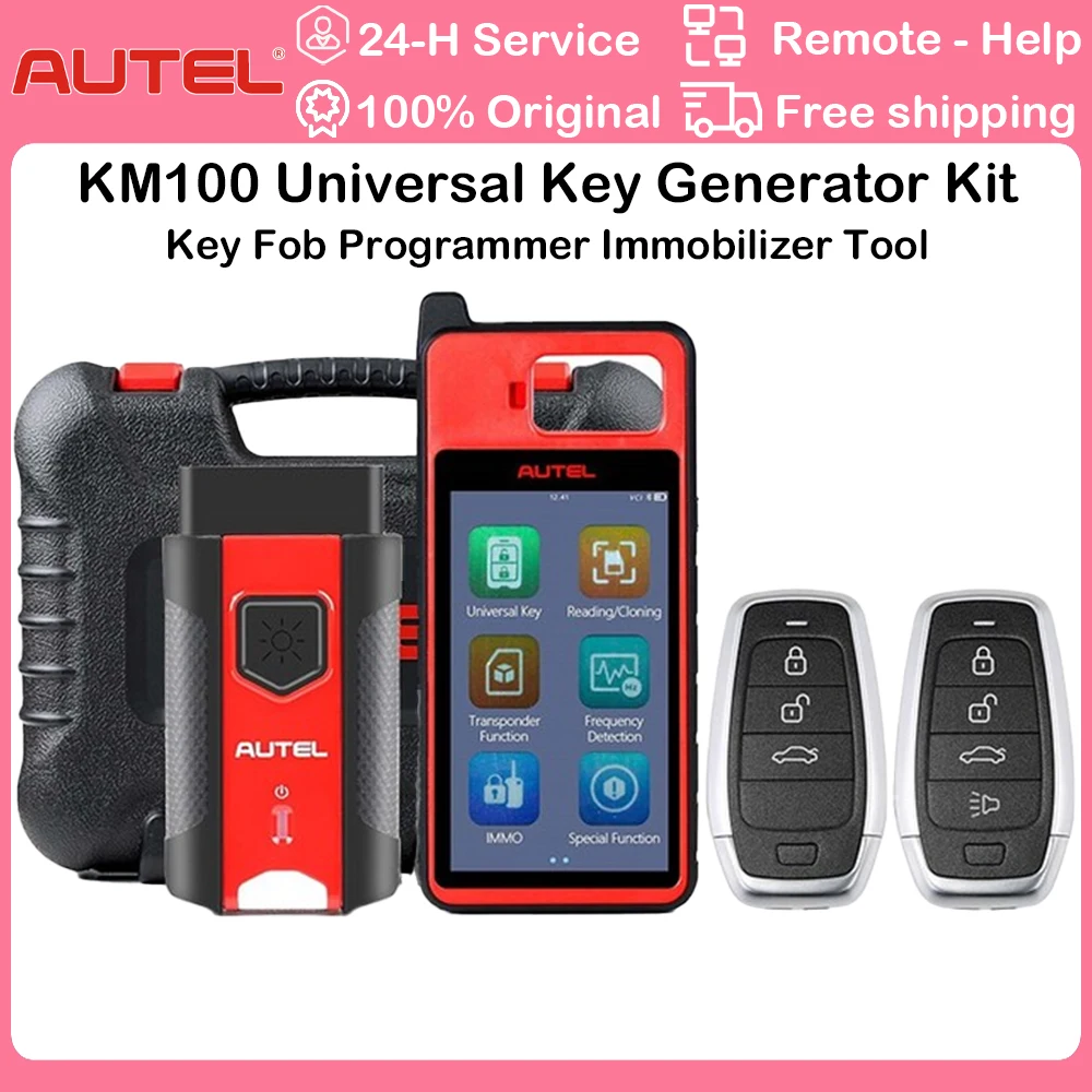 Autel-MaxiIM-KM100-Universal-Key-Generator-Kit-Key-Fob-Programmer ...