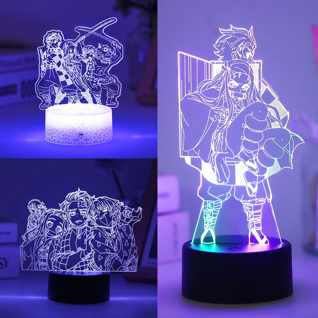 Demon Slayer Manga | Figures Shinobu | Shinobu Lamp | Nezuko Lamp ...