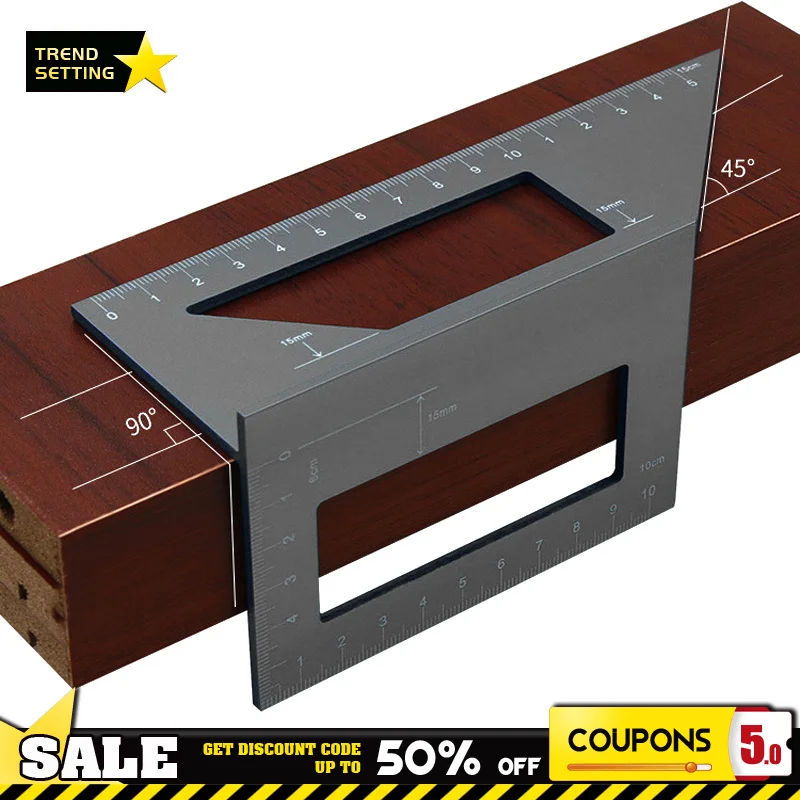 Multi-Functional-T-type-Aluminum-Alloy-Wooden-45-90-Degree-Woodworking ...