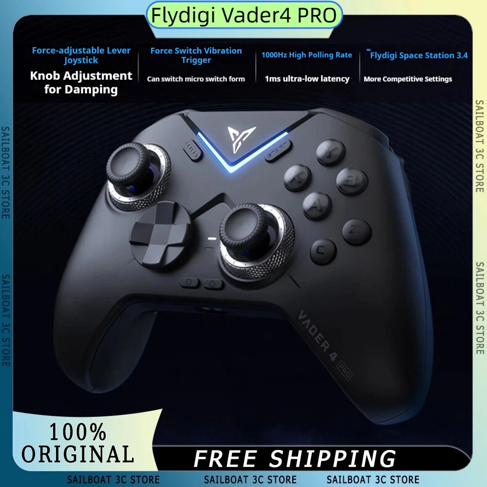 Flydigi Vader4 PRO Wireless Gaming Controller 1000Hz Force Switch ...