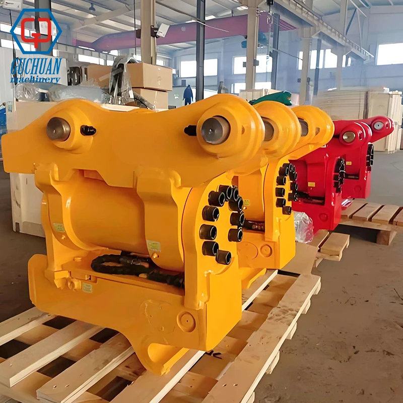 Guchuan Odm/Oem Hydraulic Quick Coupler Excavator Tilt Rotator 180 ...