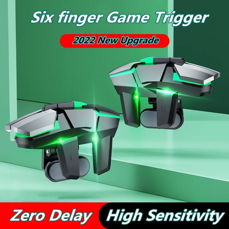 DY02-Mobile-Phone-6-Finger-Game-Trigger-for-PUBG-Aim-Shooting-Gaming ...