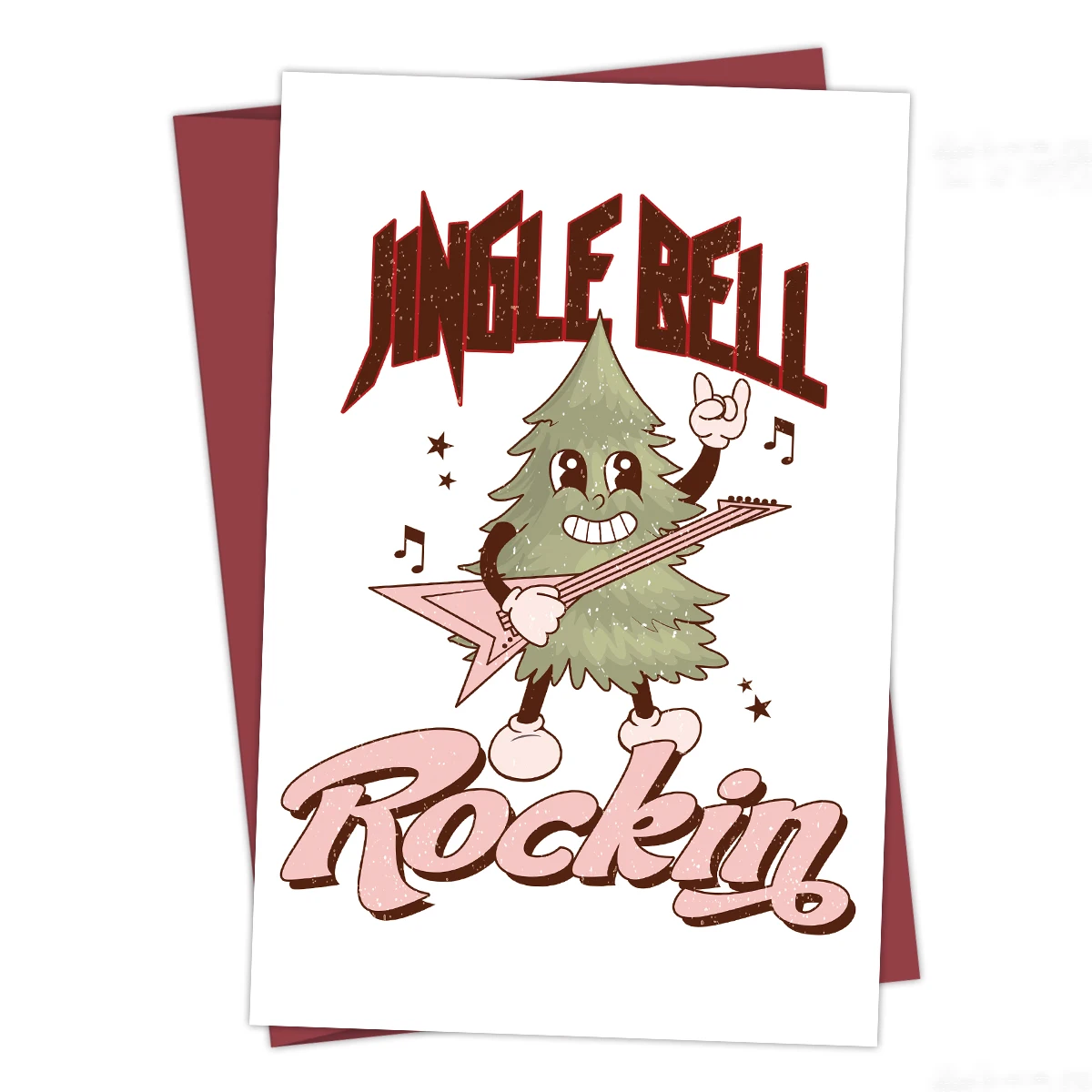 Jingle Bell Rocking Christmas Tree Card with Envelope,Christmas ...