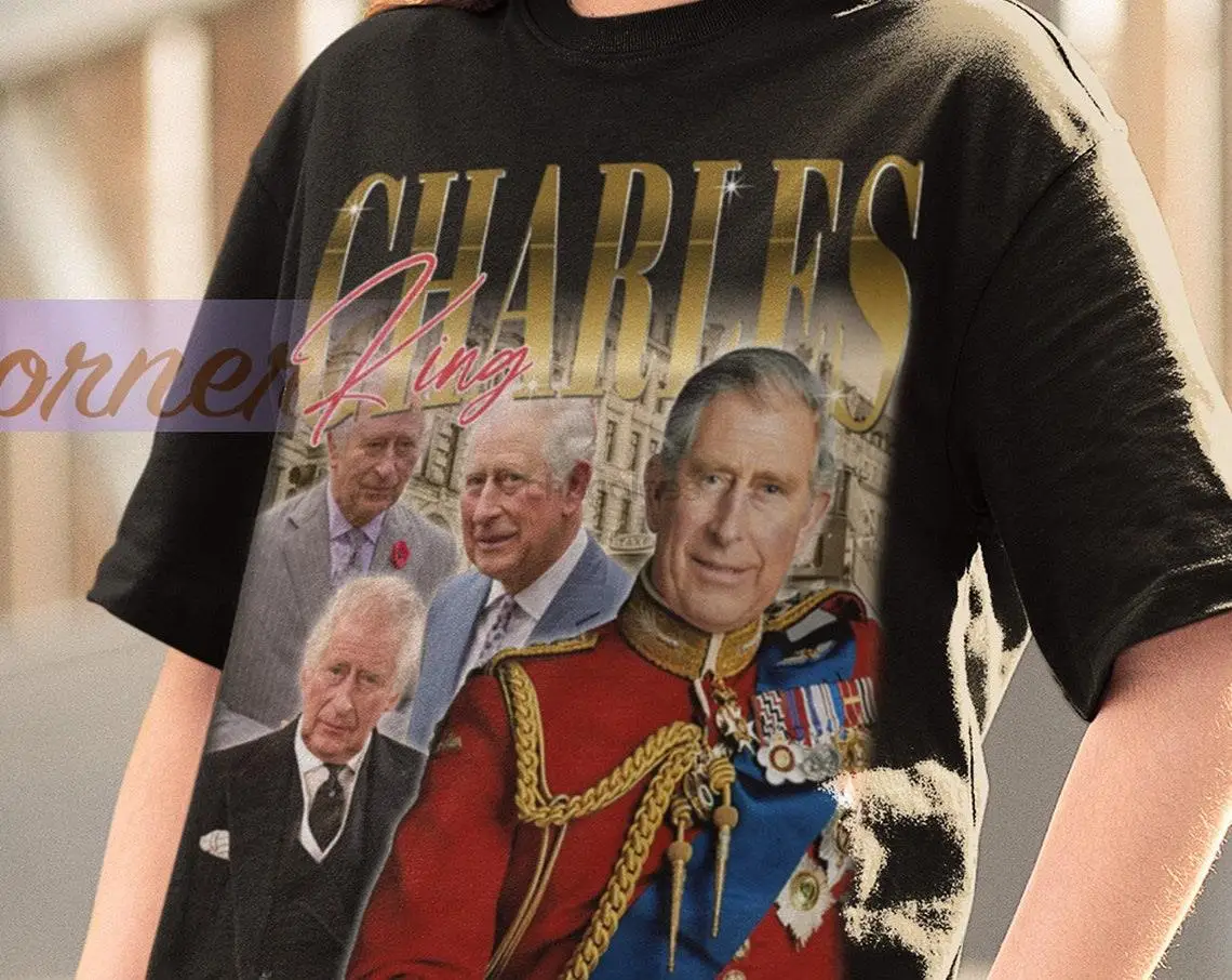 KING-CHARLES-Shirt-King-Charles-Homage-T-Shirt-Charles-III-King-Of ...
