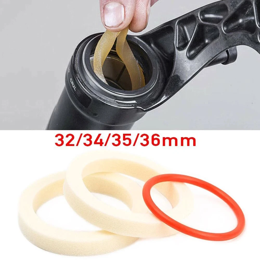 Shock Absorber Red Circle 32/34/35/36mm Oil Sealed Foam Bike Suspension ...