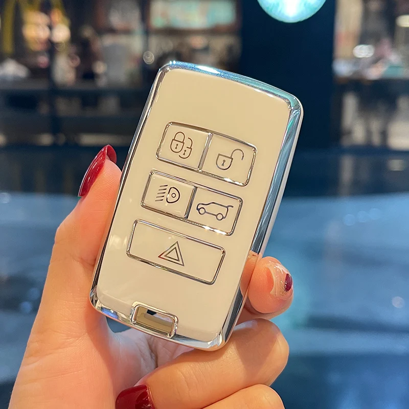 Car Key Case Cover for Land Rover Range Rover Sport Evoque Velar ...