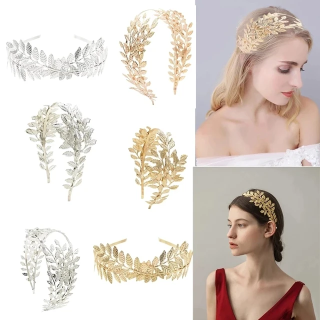 Gold Olive Leaf Crown