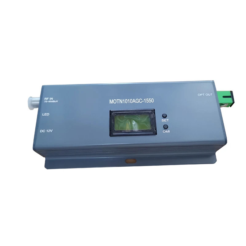 2025 1550nm/1310nm Mini transmisor óptico para redes internas CATV y ...