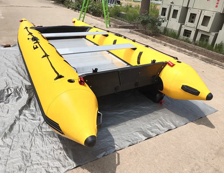 16.5 Feet Inflatable Racing Catamaran Sailing Boat Speed Boat ...