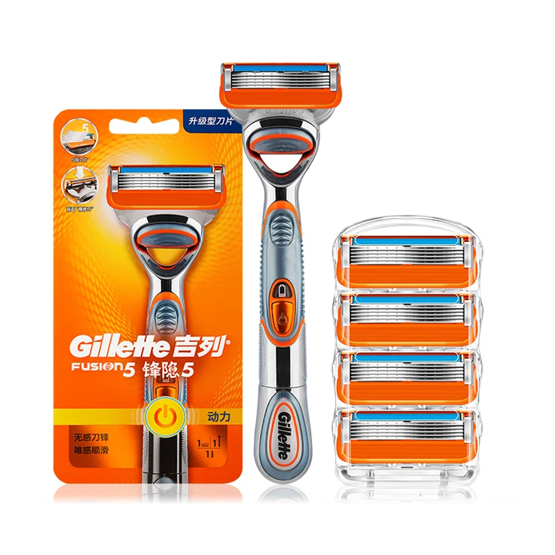 Gillette-Fusion-Power-Razor-Electric-Shaver-Battery-Powered-Shaving ...