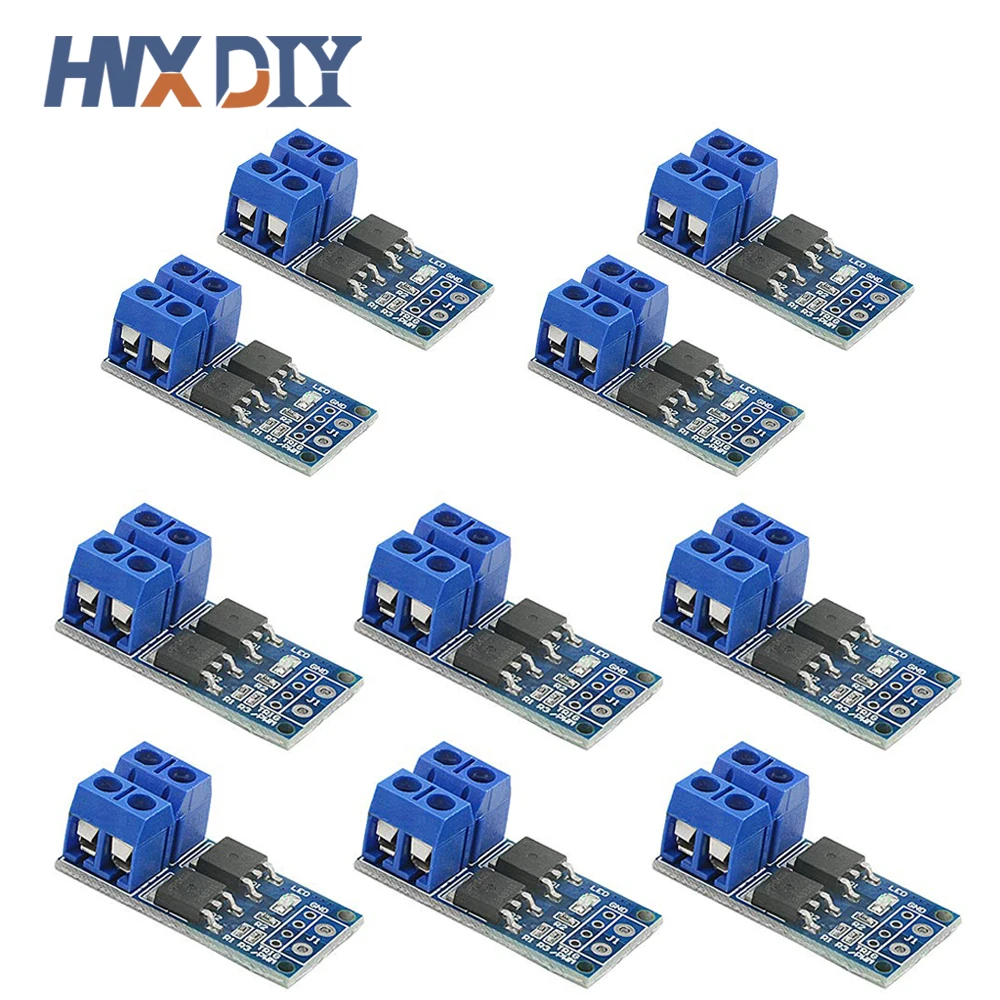 10pcs-15A-400W-MOS-FET-Trigger-Switch-Drive-Module-PWM-Regulator ...