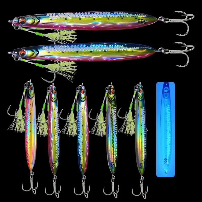 AS-Fast-Jig-Fishing-Lure-Metal-Hard-Bait-Sinking-Jigging-Velocidade-de ...