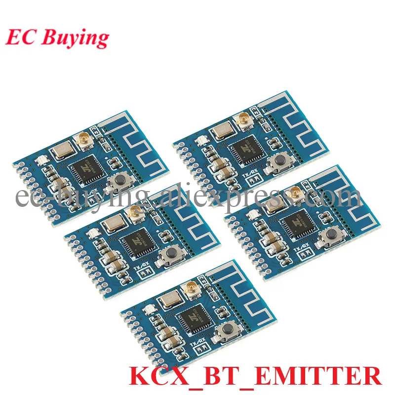 5 stücke KCX_BT_EMITTER Bluetooth kompatibel 4,1 Audio Modul Bord ...