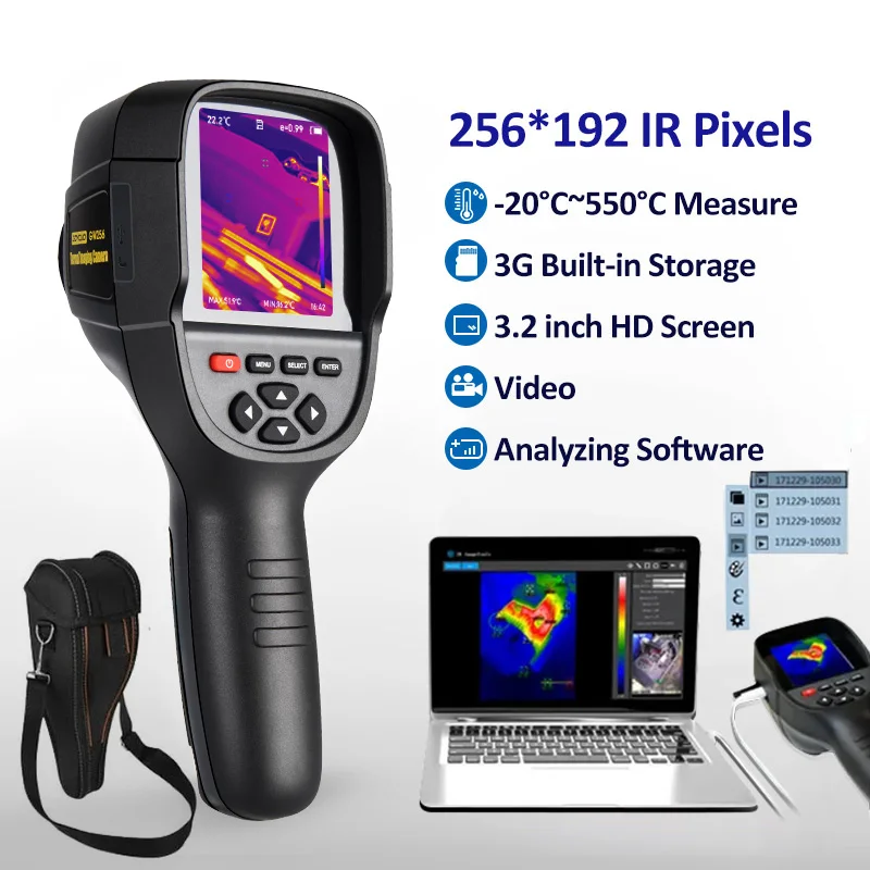 GW256-Thermal-Imaging-Camera-for-Water-Pipe-Leak-and-Power-Electrical ...