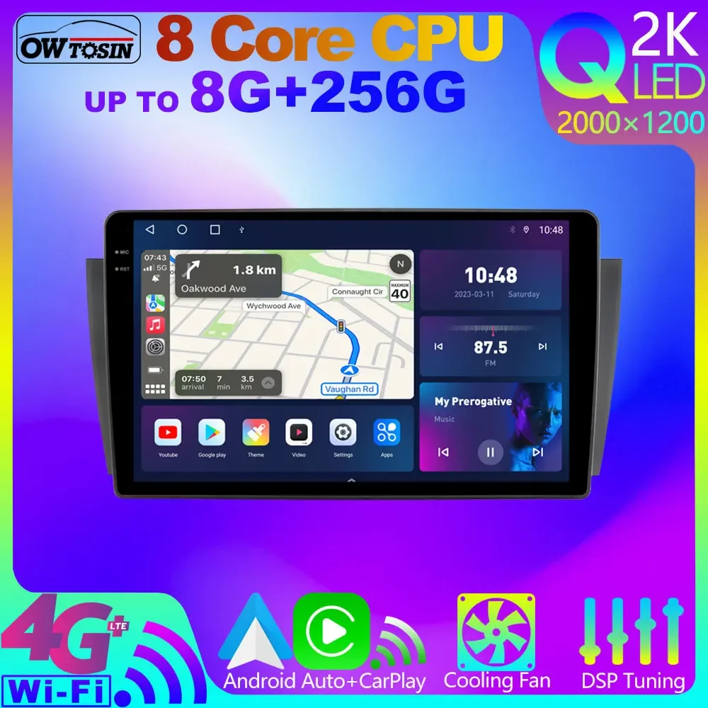 Owtosin-QLED-2000-1200-8G-256G-Android-12-CarPlay-Car-Radio-For-Toyota ...