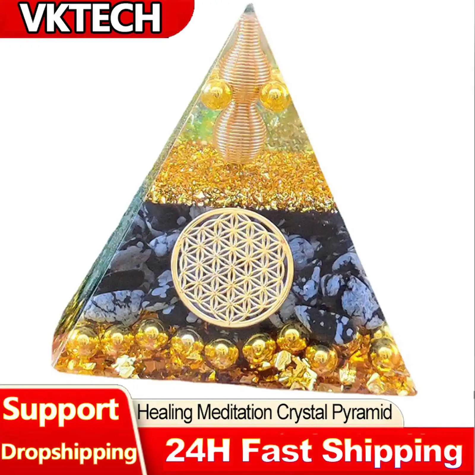 Natural-Stone-Amethyst-Crystal-Energy-Generator-Orgone-Pyramid-for ...