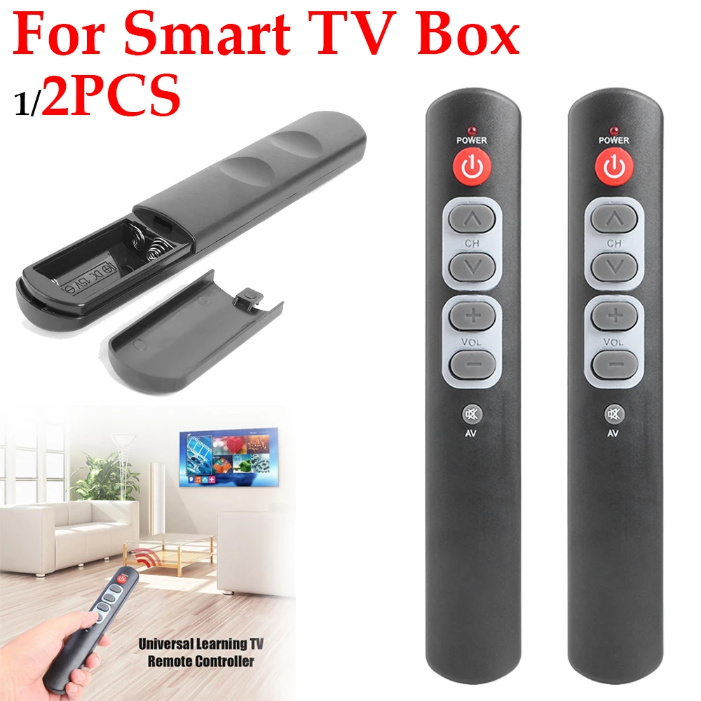 Universal-6-Key-Learning-Remote-Control-Big-Button-Infrared-IR-Remote ...