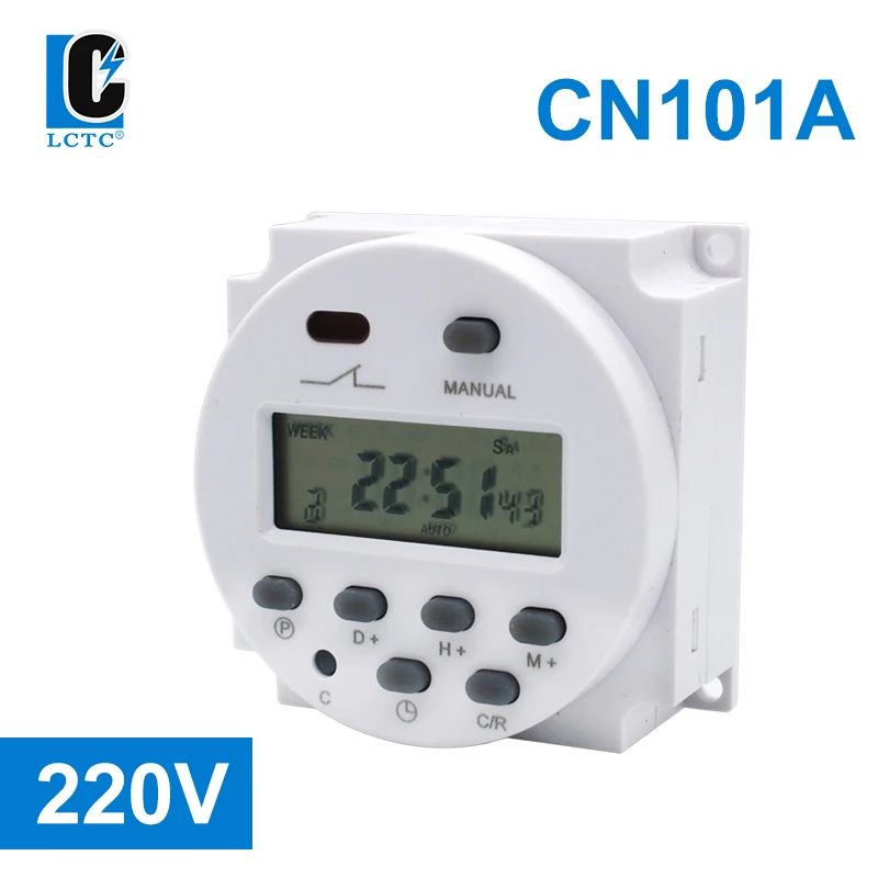 12V-24V-110V-220V-CN101A-Digital-LCD-Power-Timer-Programmable-Time ...