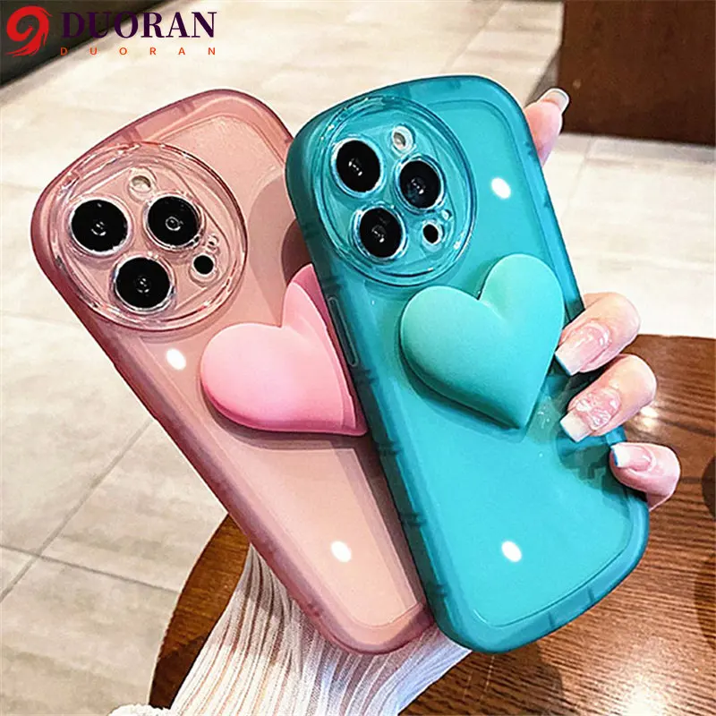 Funda-3D-de-coraz-n-de-amor-Simple-para-Samsung-carcasa-a-la-moda-para ...