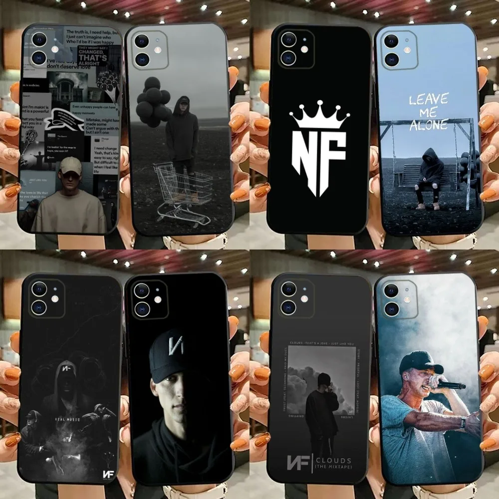 NF Rapper Phone Case For iPhone 15,14,13,12,11,Plus,Pro Max,XS,X,XR,SE ...