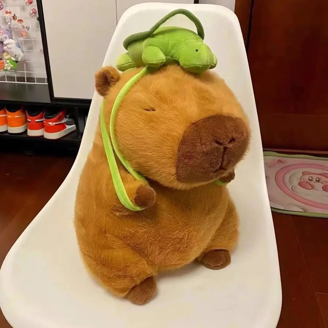 Generic Capybara Plush Simulation Capibara Anime Fluffty Toy Cute ...