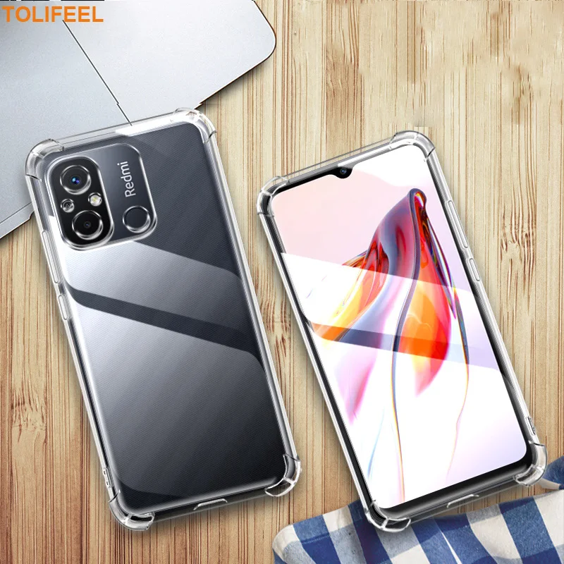 Shockproof-Airbag-Case-For-Xiaomi-Redmi-12C-13C-Soft-Silicone ...