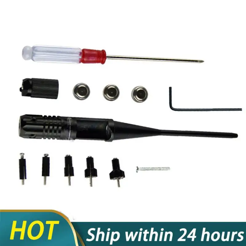 For-22-To-50-Caliber-Rifies-1-Set-Adjustable-Adapters-Rifles-Red-Laser ...