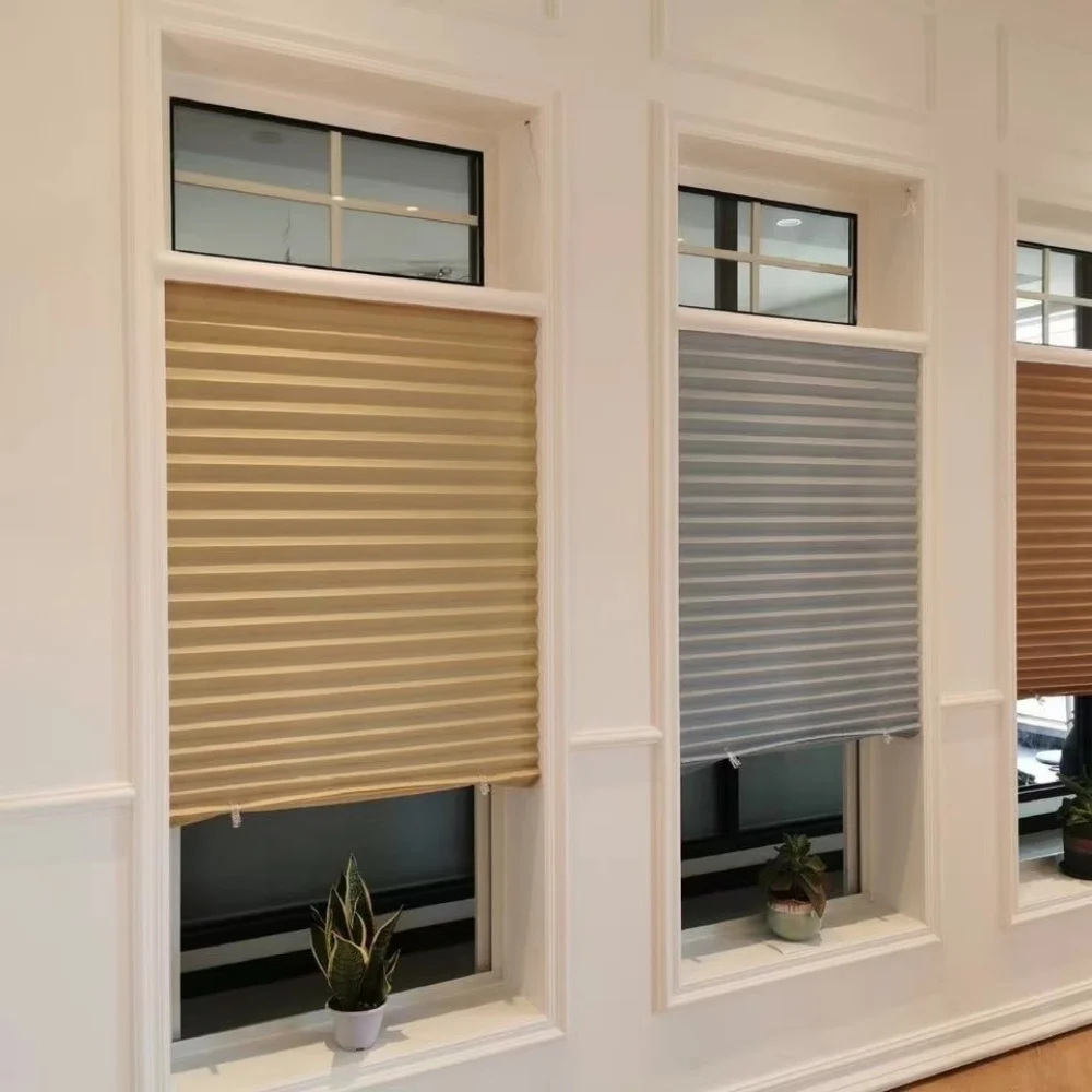 Super-promotion-New-Design-Pleated-Blinds-touring-car-portable ...