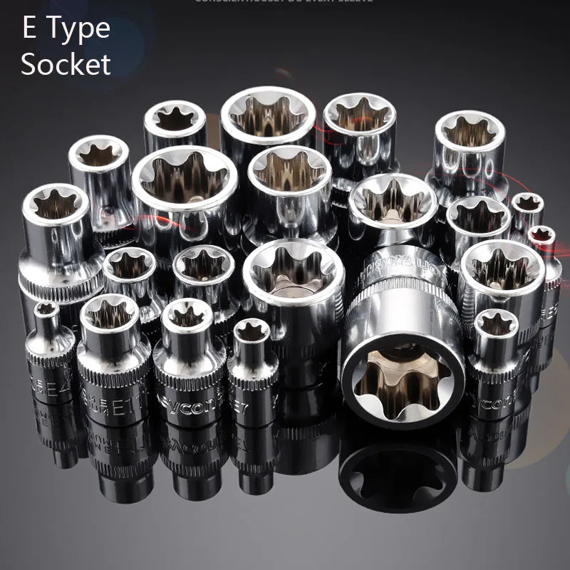 Douille-cliquet-de-type-E-adaptateur-de-douille-femelle-embout-toile ...