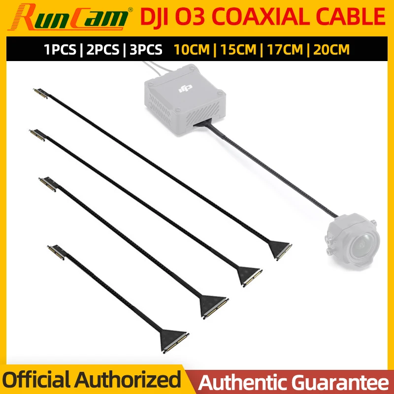 1-2-3PCS-RunCam-DJI-O3-Coaxial-Cable-FPV-Digital-System-10-15-17-20cm ...