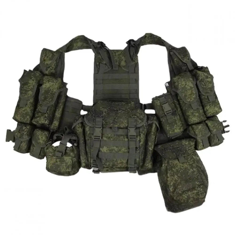 Russian Army Fan 6Sh117 Combat Gear Molle Pack Small Green Man Vest Emr ...