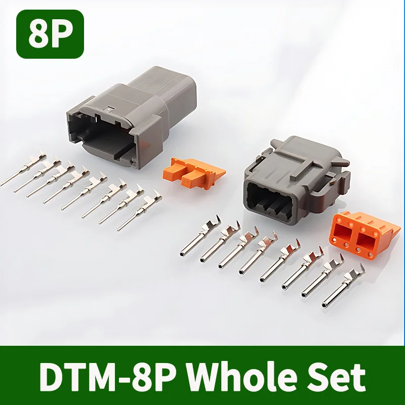 5-20-100-Sets-8-Pin-Way-Deutsch-DTM04-8P-DTM06-8S-Waterproof-Electrical ...