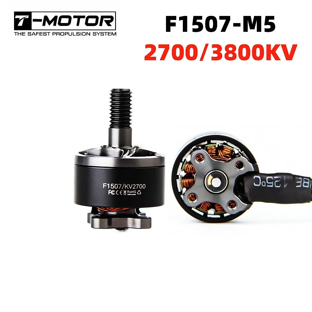 T-Motor F1507 1507 2700KV 3-6S / 3800KV 3-4S Brushless Motor for ...