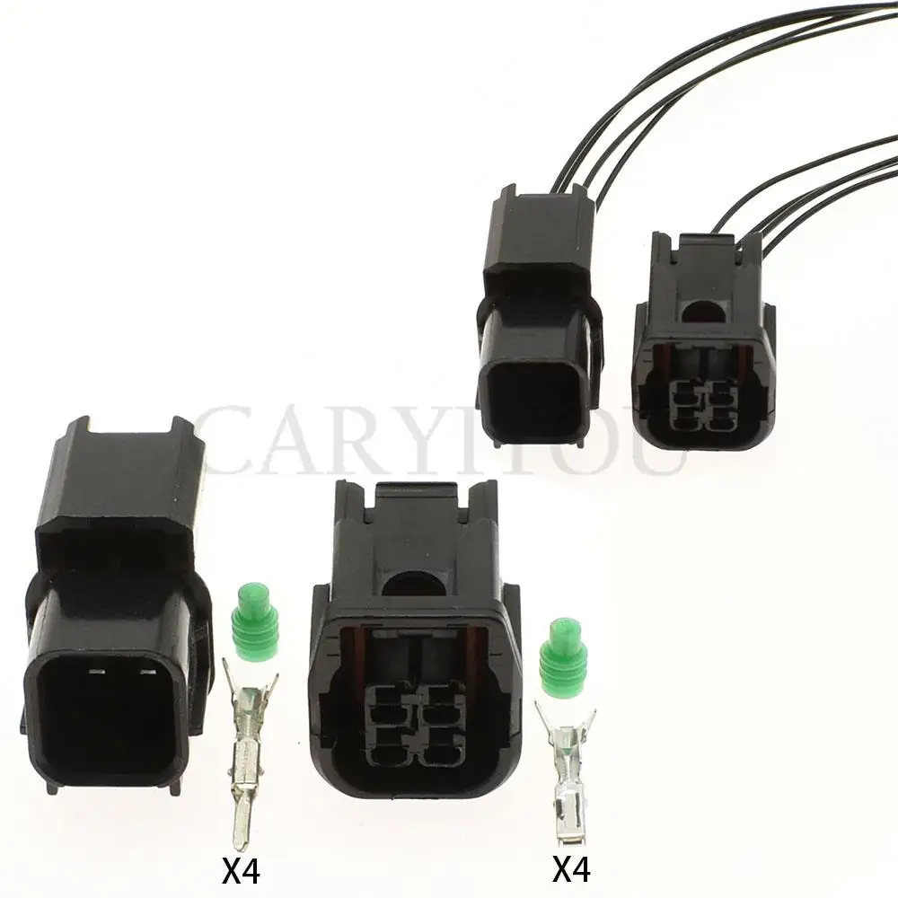 1-Set-4-Pin-Car-Waterproof-Auto-Connector-Male-Female-LED-Fog-Light ...