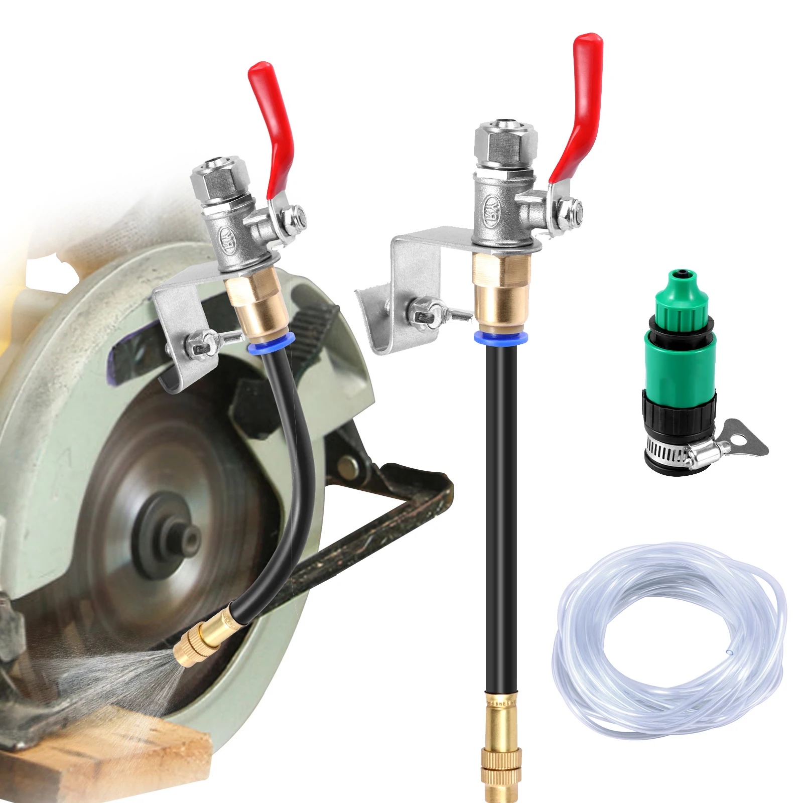 Cutting Misting System and Spray Tool Aluminum Water Sprayer Dust ...
