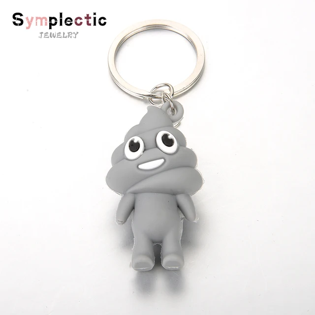 Symplectic Cute Creative Spoof Poop Keychain Personality, 50% OFF