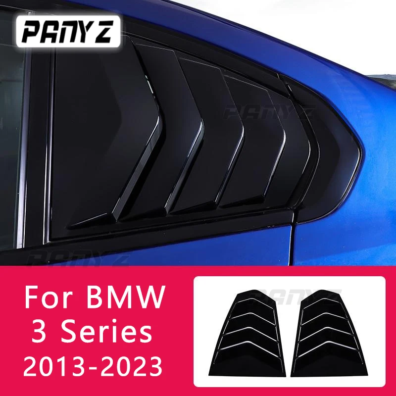 For-BMW-3-Series-F30-F31-F34-G20-Rear-Triangle-Window-Decoration-Carbon ...