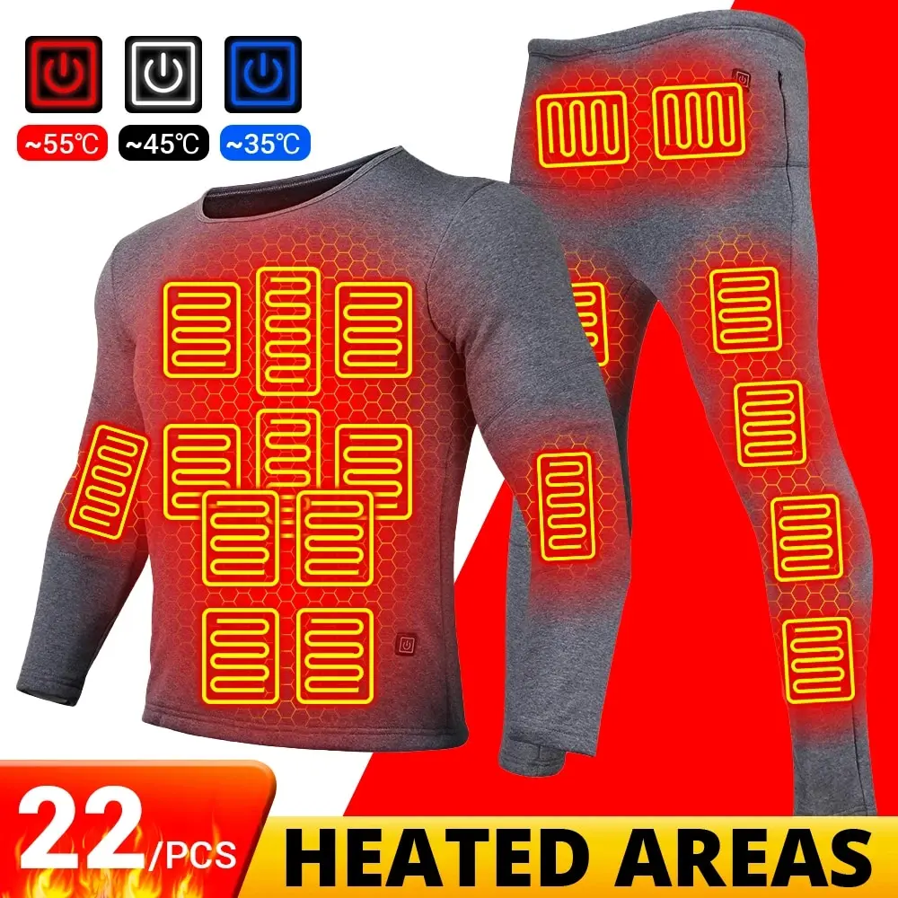 Heated-Thermal-Underwear-Self-heating-Jackets-USB-Electric-Heated-Ski ...