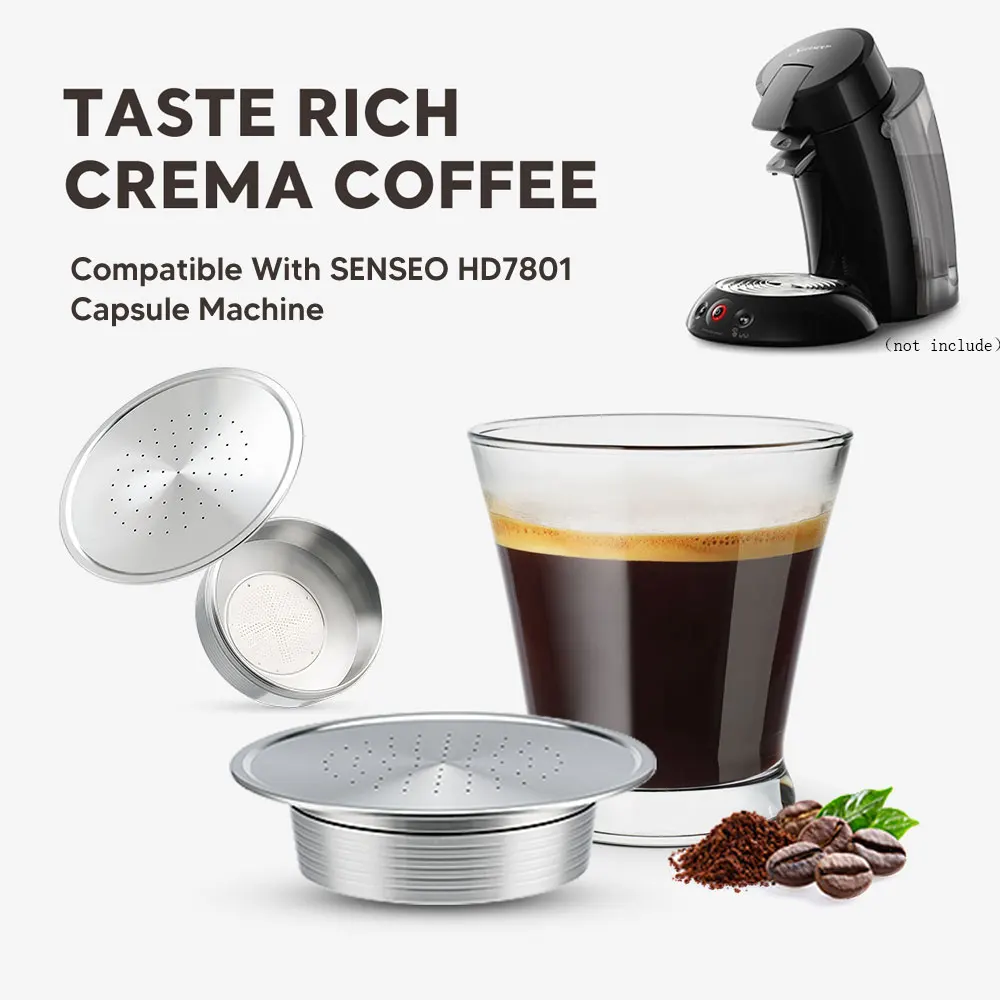 Reusable-Coffee-Capsule-Pods-for-Senseo-HD7801-Rich-Crema-Refillable ...
