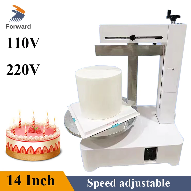 NEW Update Automatic Birthday Cake Cream Coating Filling Machine 14 ...