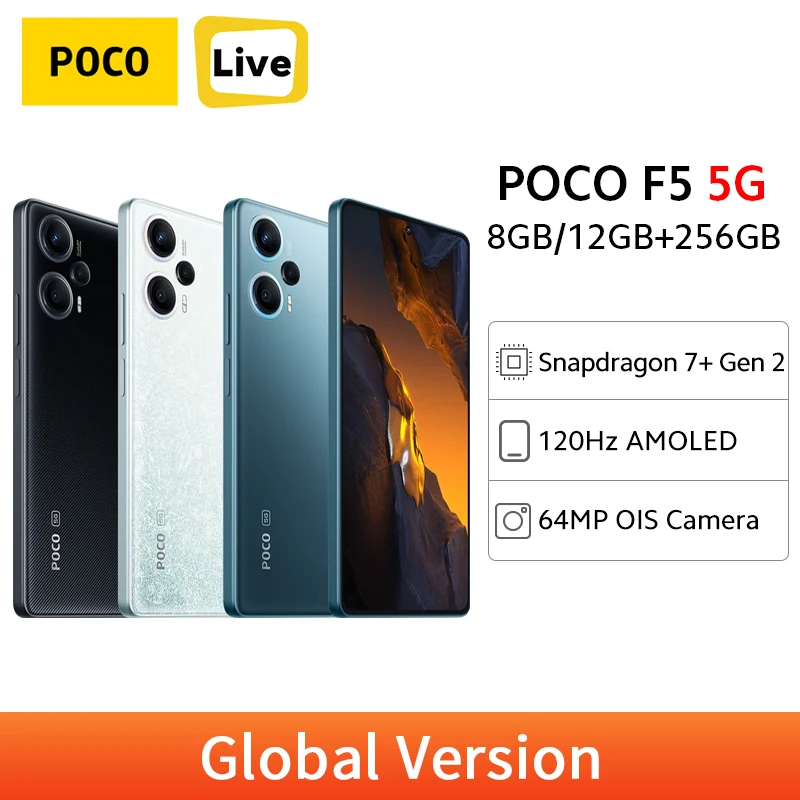 Global-Version-POCO-F5-5G-Snapdragon-7-Gen-2-NFC-64MP-Camera-5000mAh ...