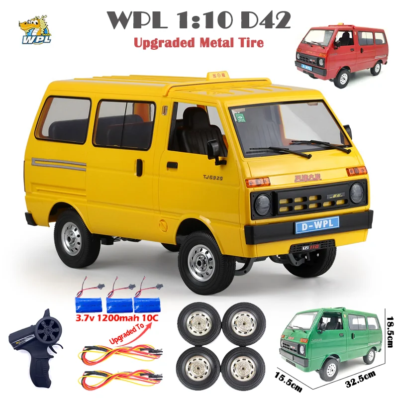 New-WPL-D42-1-10-RC-Car-2-4G-Remote-Control-Drift-Light-On-road ...