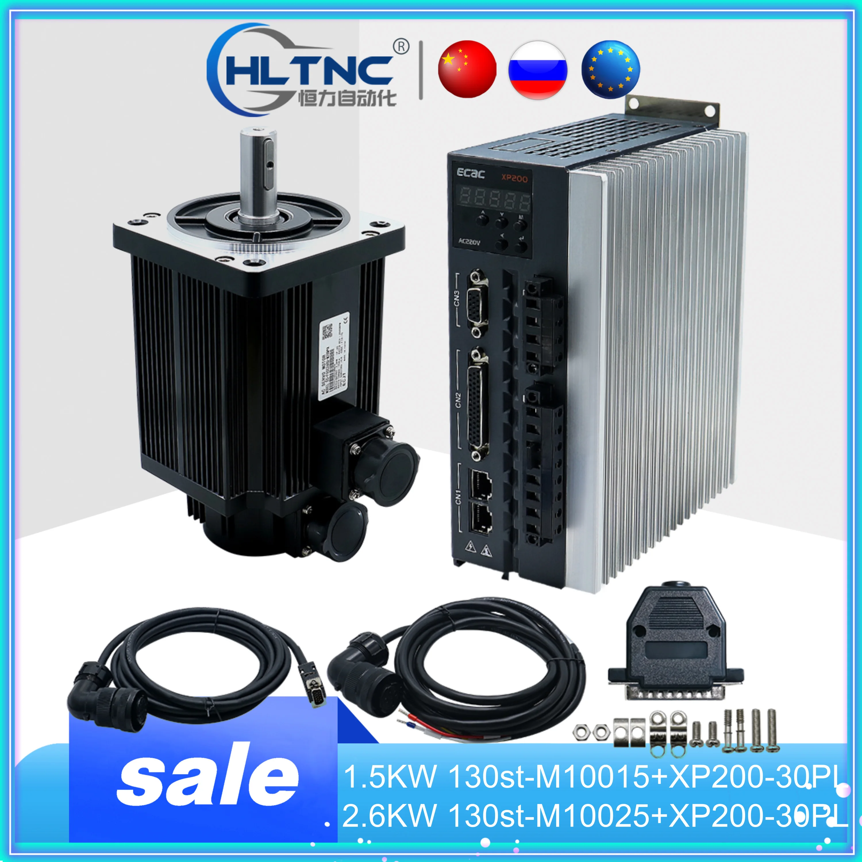 NEW-1-5KW-130st-M10015-2-6KW-130st-M10025-Large-Power-AC-Servo-Motor ...