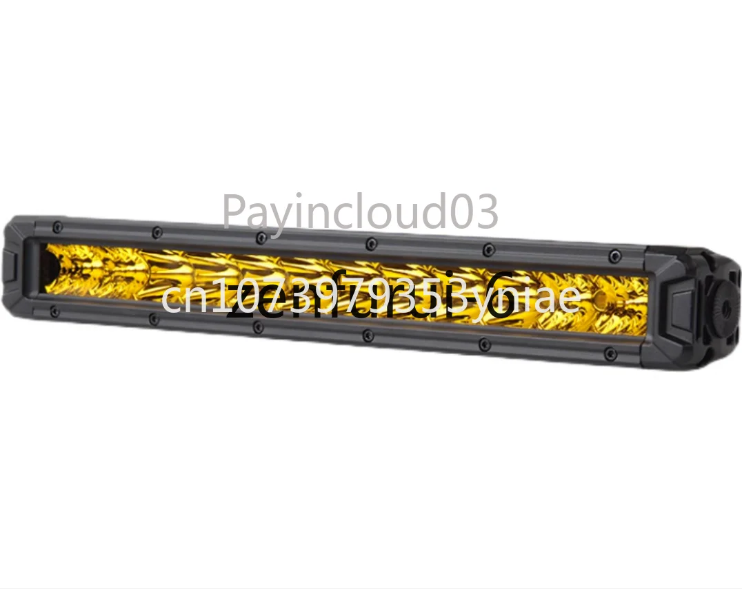 2022-42-inch-Single-Row-of-Offroad-Grille-Yellow-LED-Light-Bar-Roof ...